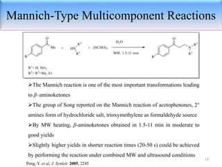 Water as a solvent in microwave assisted organic synthesis | PPT