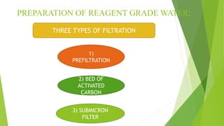 WATER AS A SOLVENT, REAGENT GRADE CHEMICAL.pptx