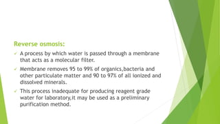 WATER AS A SOLVENT, REAGENT GRADE CHEMICAL.pptx