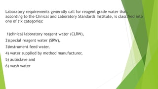 WATER AS A SOLVENT, REAGENT GRADE CHEMICAL.pptx