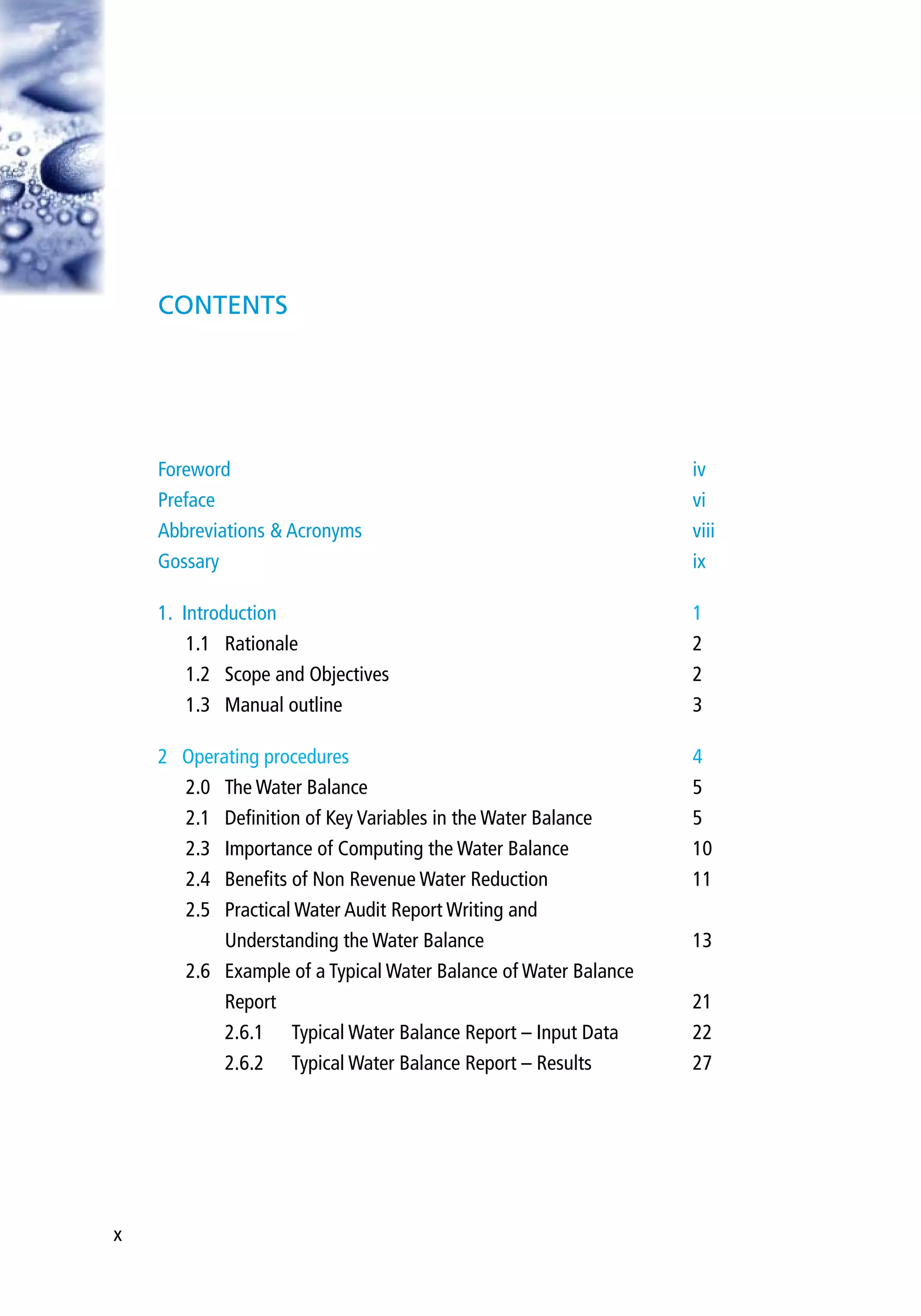 Water audit manual | PDF