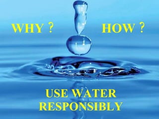 Water awareness presentation hans | PPT