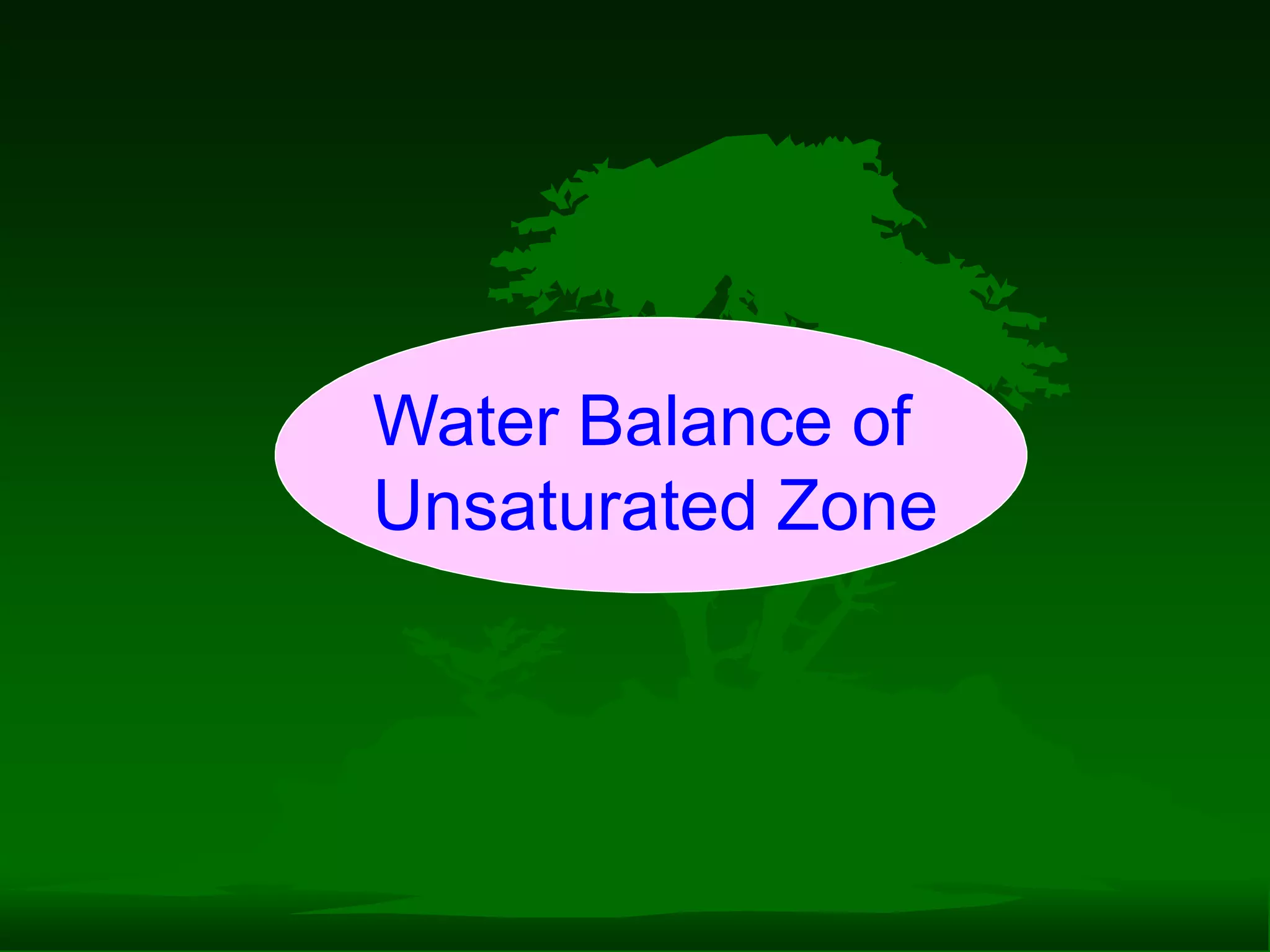Water Balance Analysis | PDF