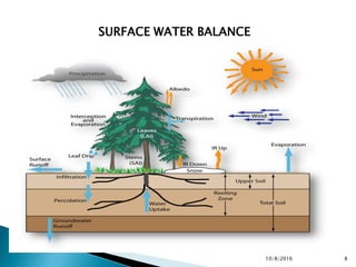 Water balance calculation | PDF