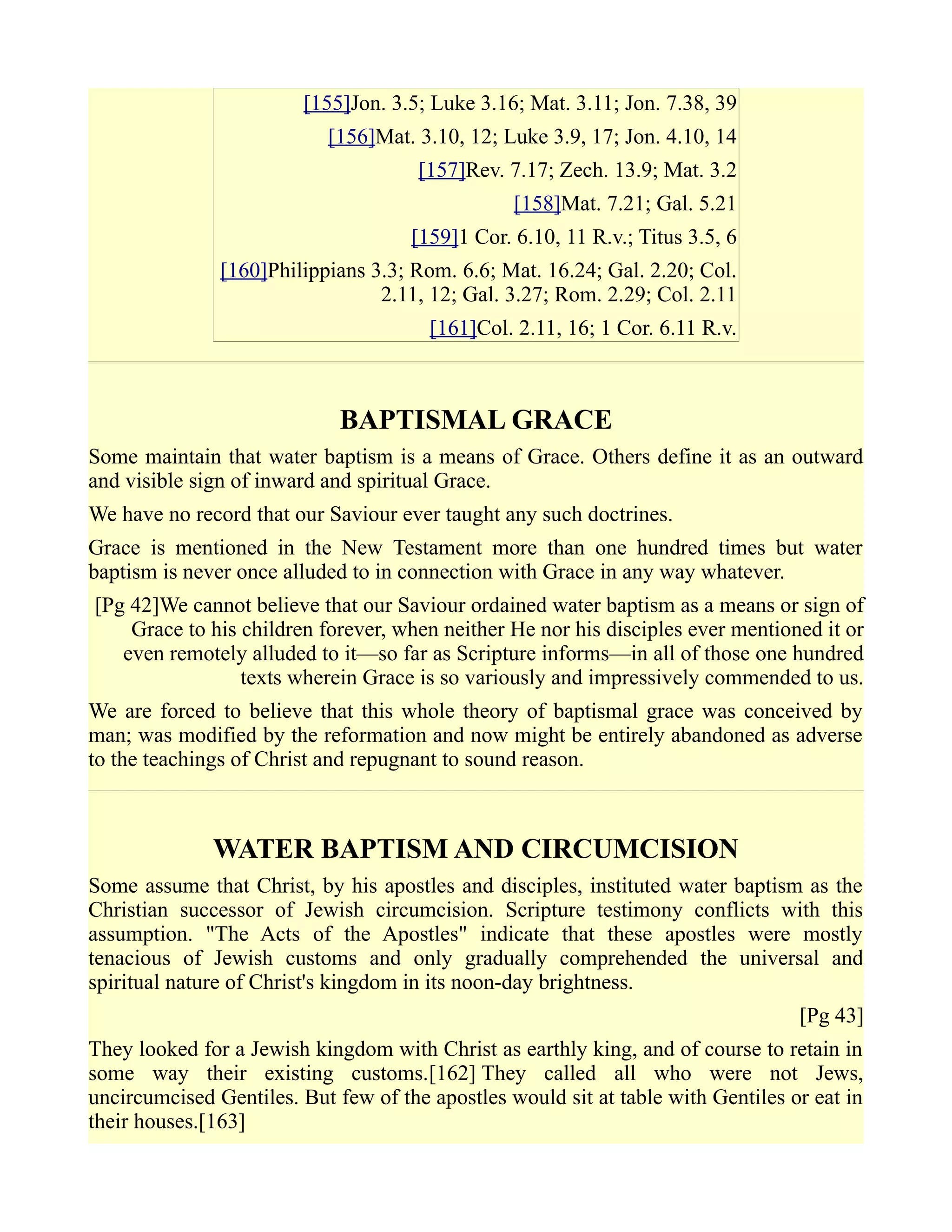 Water Baptism, Not Christian Doctrine, Free eBook | PDF