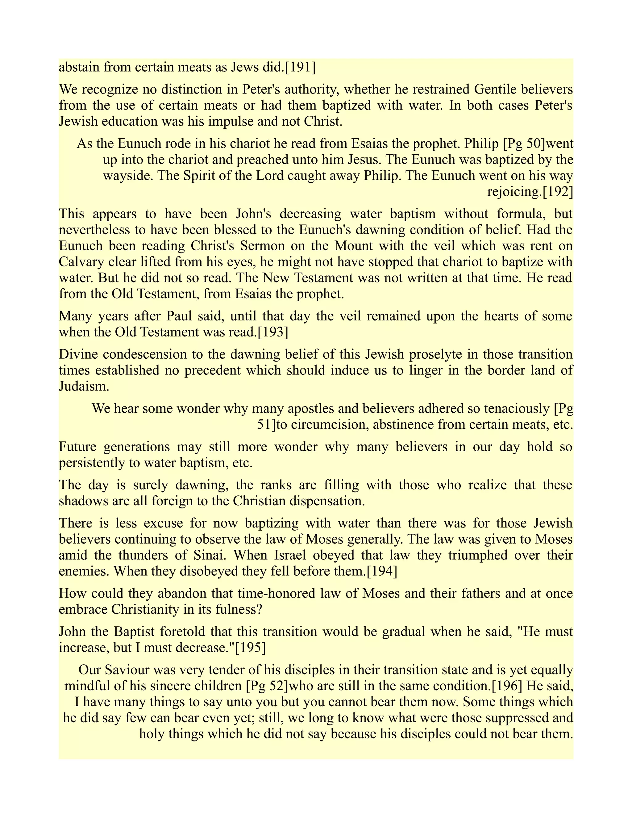 Water Baptism, Not Christian Doctrine, Free eBook | PDF