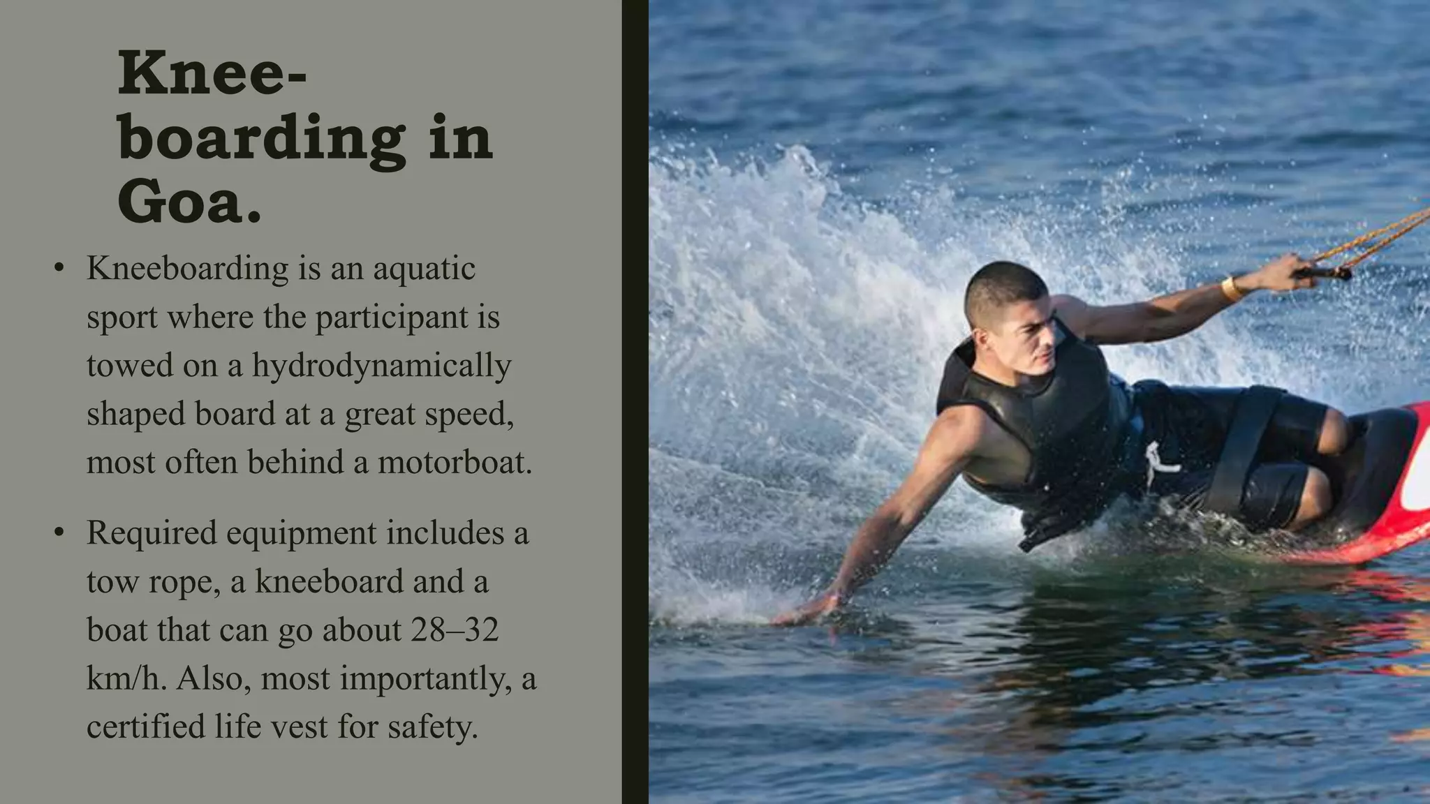 Water based adventure sports in India | PPTX