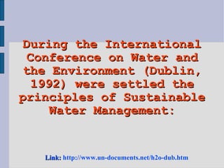 Sustainable Water Management | PPT