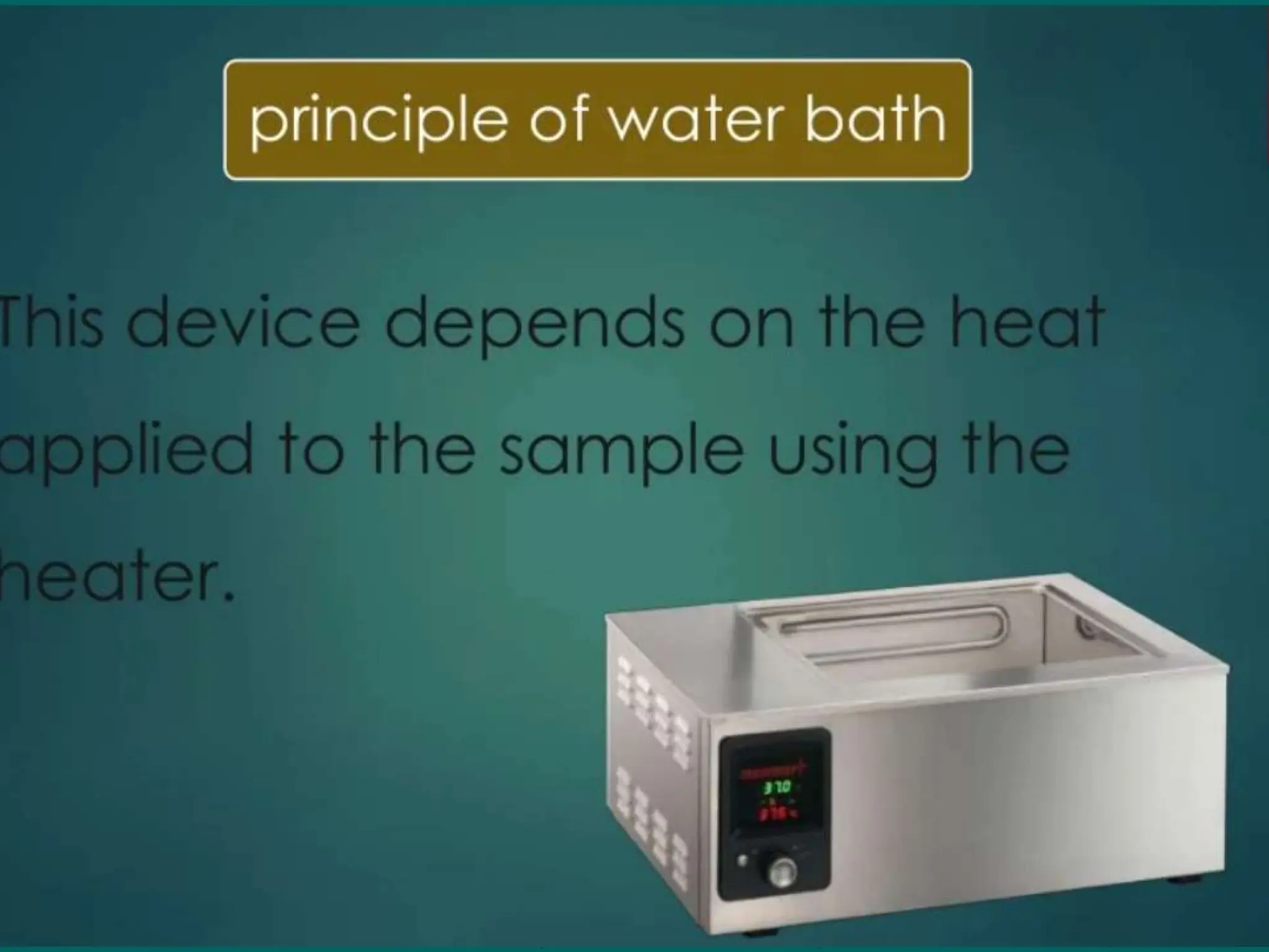 water bath.ppt water bath.pptwater bath.ppt