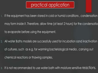 water bath.ppt water bath.pptwater bath.ppt
