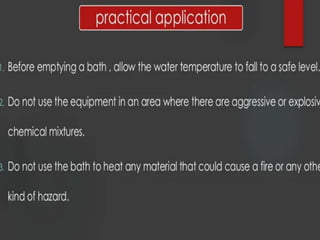 water bath.ppt water bath.pptwater bath.ppt