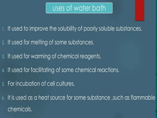 water bath.ppt water bath.pptwater bath.ppt
