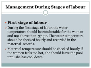 Water birth delivery PPT-1.pptx