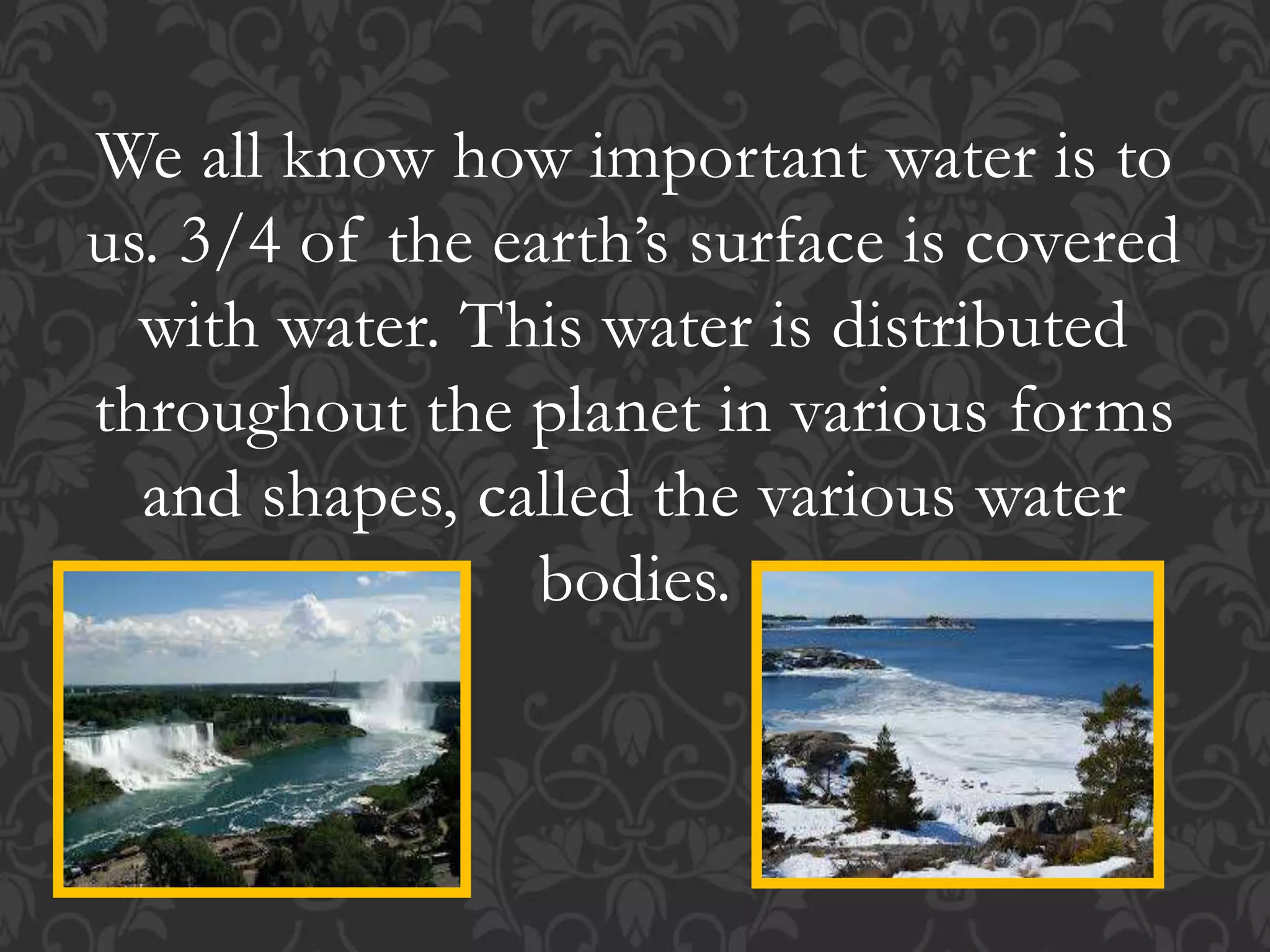Water bodies | PPTX