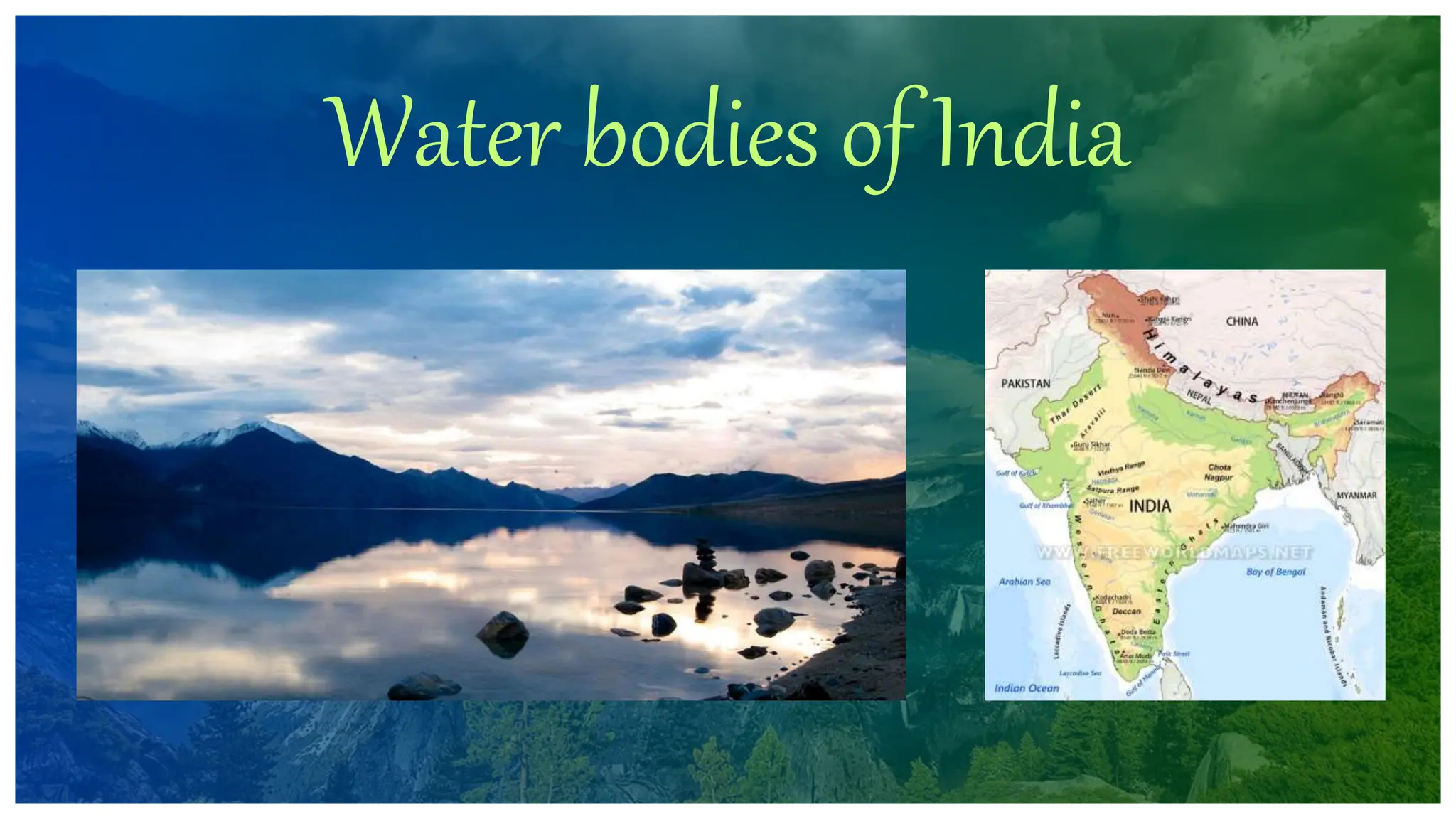 Water bodies of India - Shubham 8 b.pptx
