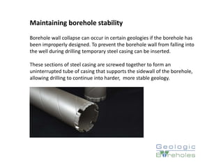 Water borehole drilling and installation | PPTX