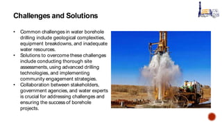 Water Borehole Drilling And Solutions company | PDF