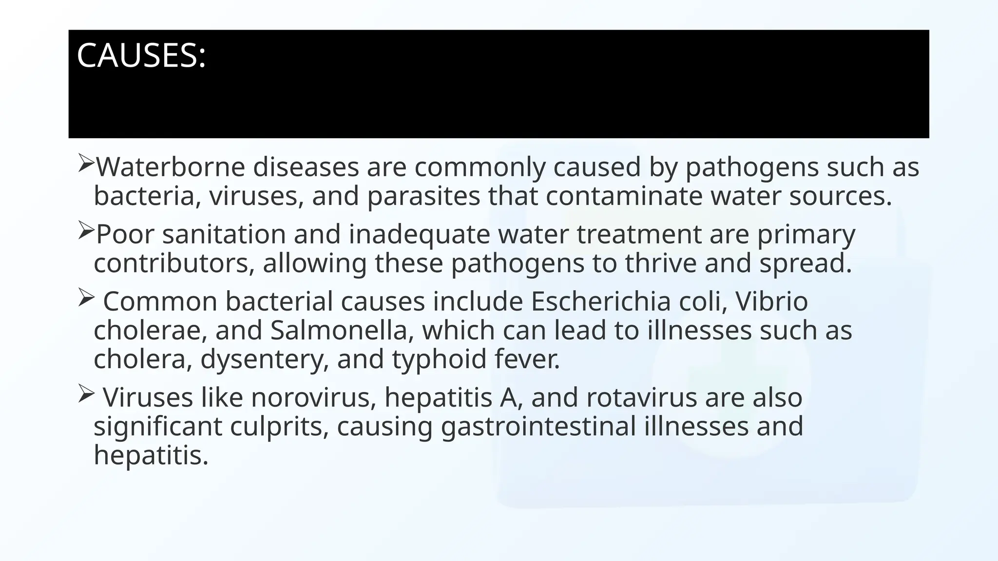 Water born disease in environment Microbiology slide share | PPTX