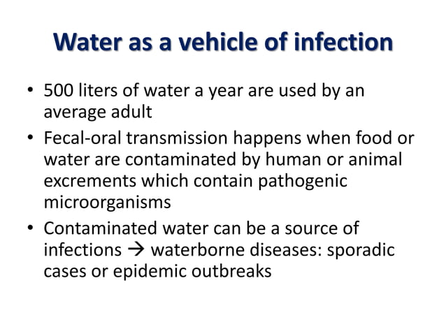 Waterborne diseases | PPTX | Infectious Diseases | Diseases and Conditions