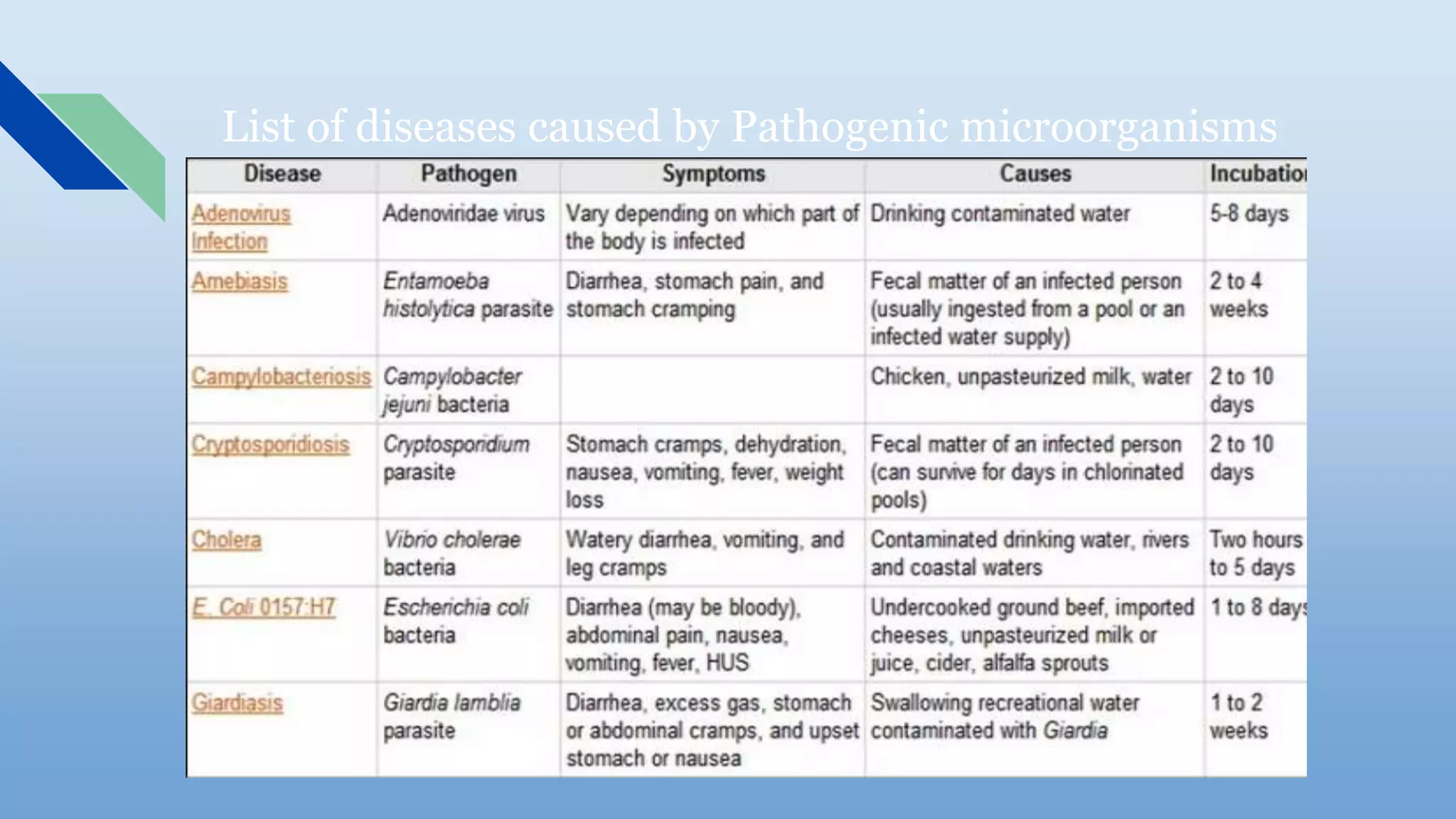 Water borne diseases | PPT