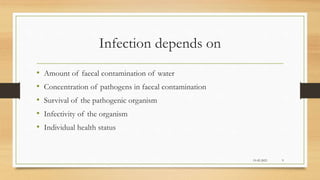 Water borne diseases (bacterial) | PPT