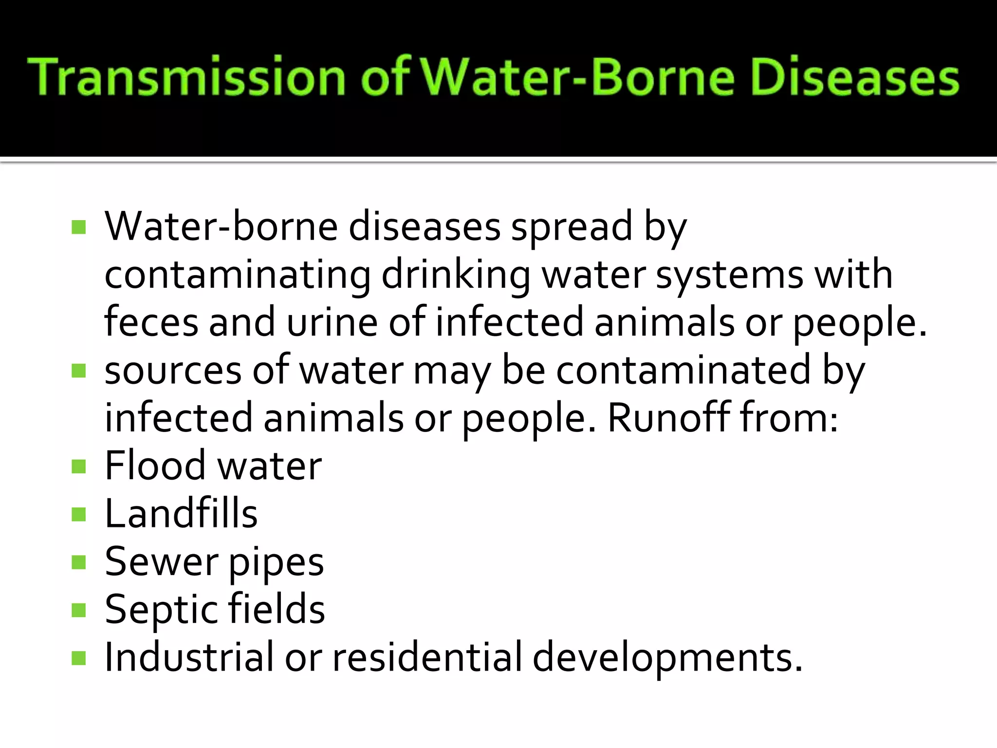 Water borne microorganisms | PPTX