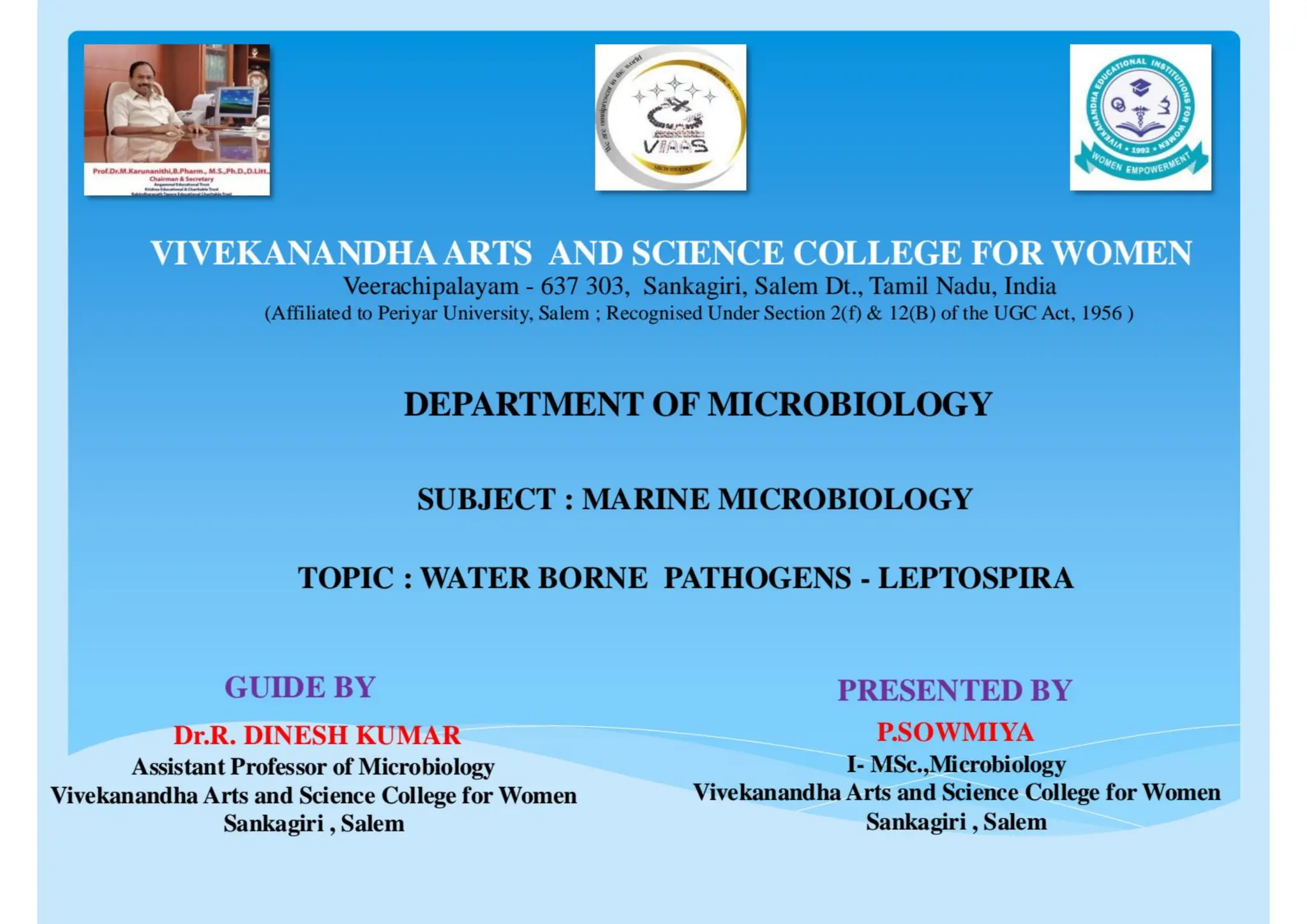 Water borne Pathogen-Leptospira and their disease cycle.pdf