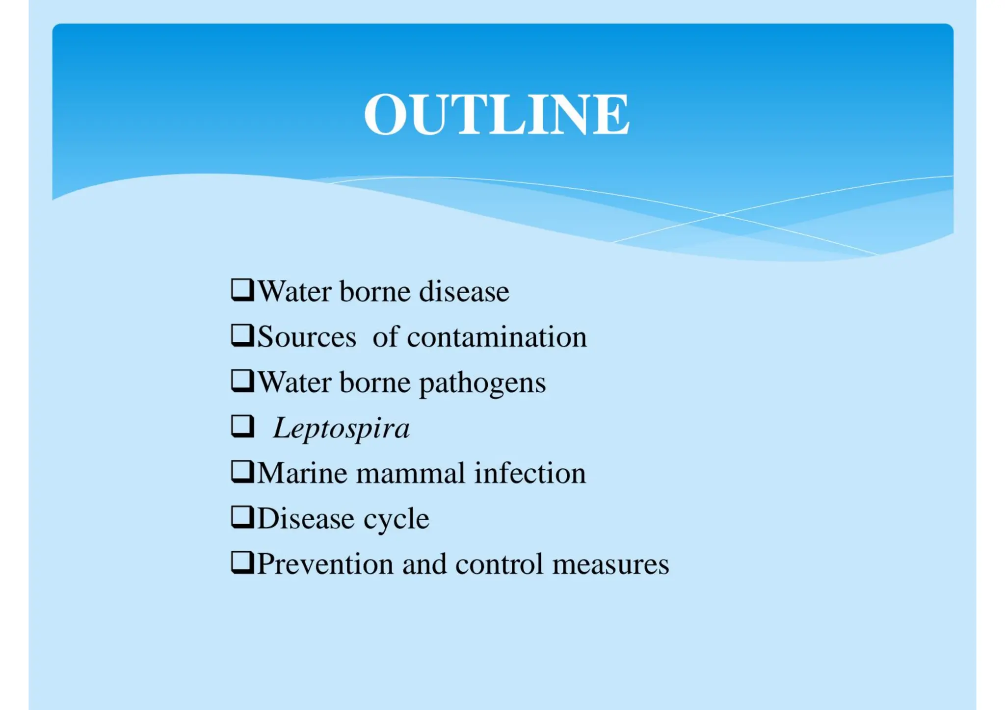 Water borne Pathogen-Leptospira and their disease cycle.pdf