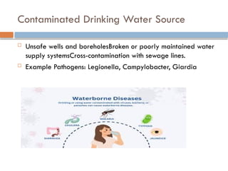 Water borne Pathogens in fresh water system | PPTX
