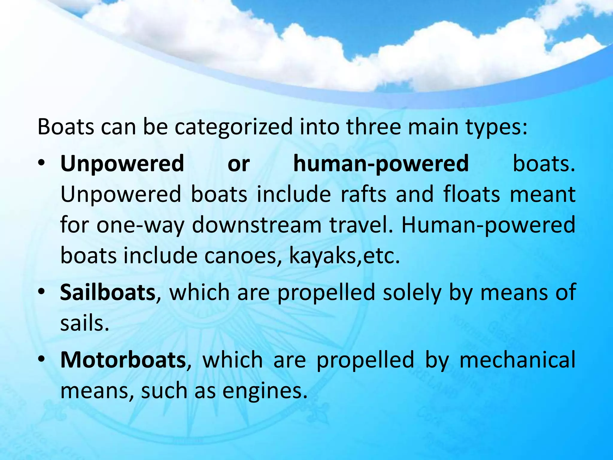 Waterborne transport | PPTX