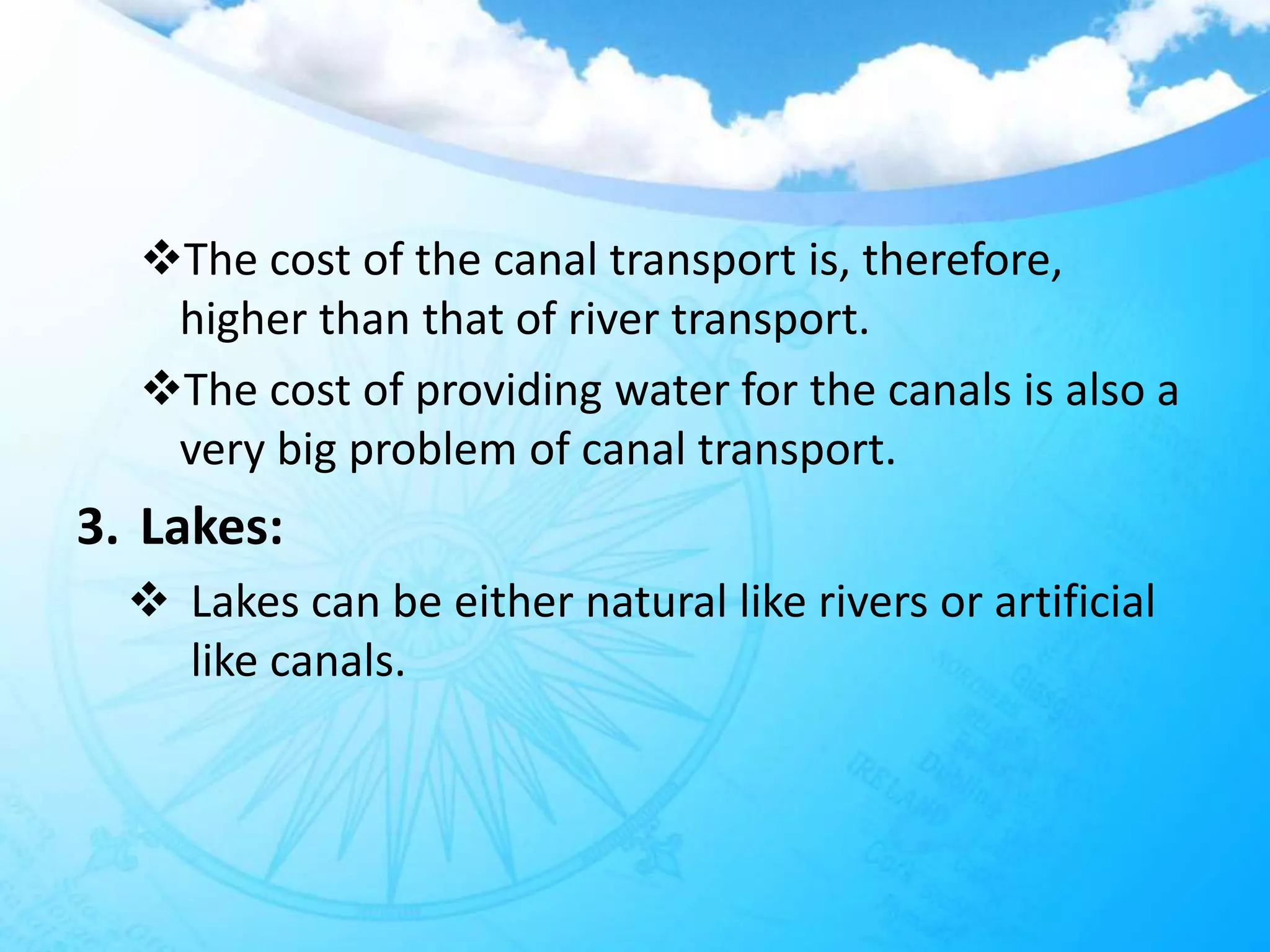 Waterborne transport | PPTX