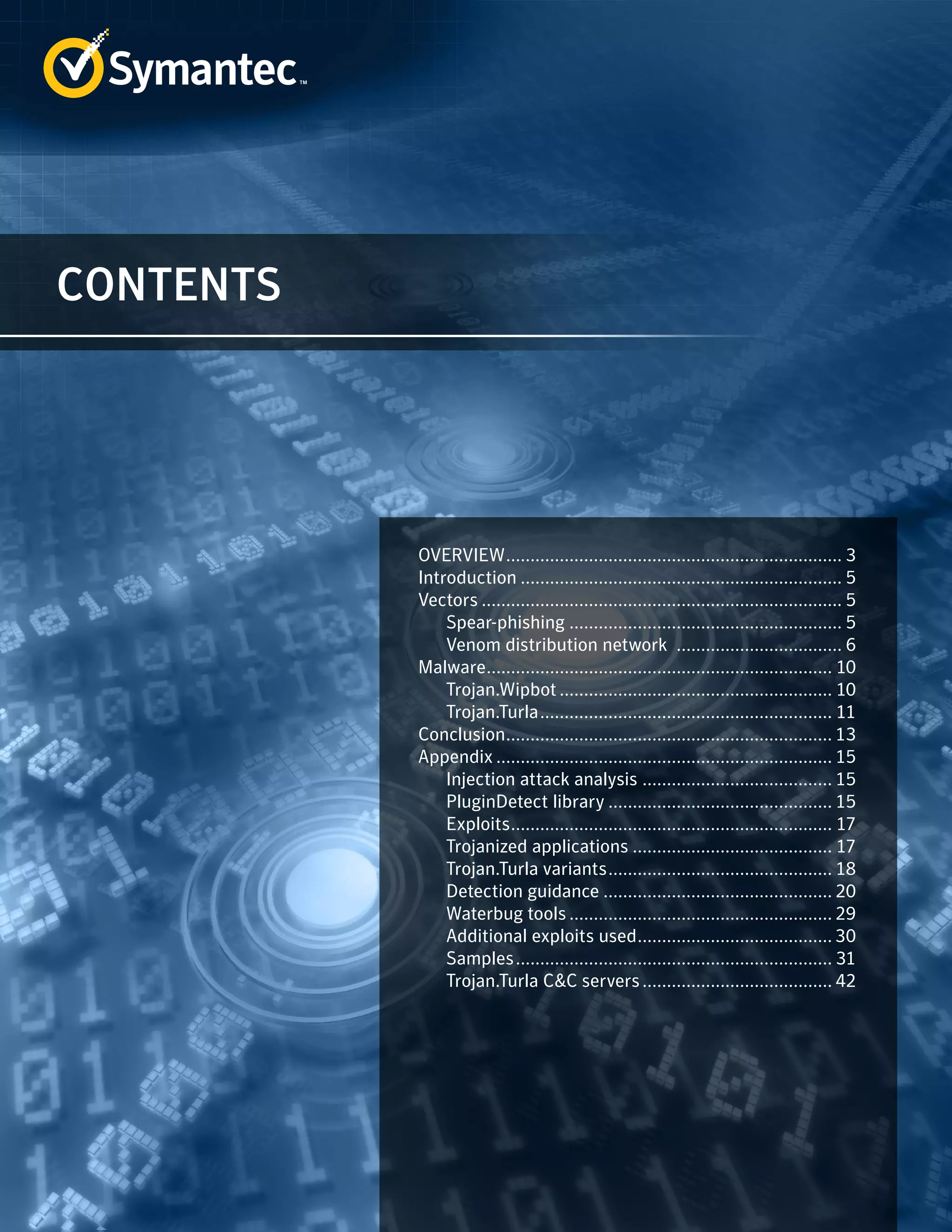 WHITE PAPER Symantec Security Response Presents:The Waterbug Attack ...