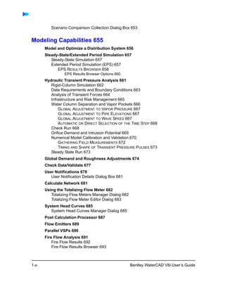 Water cad v8i user's guide | PDF