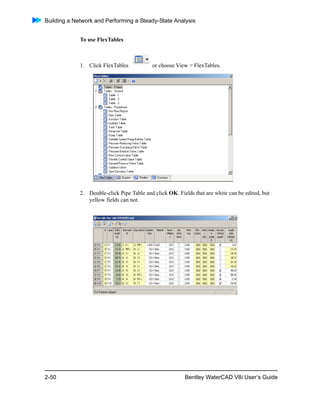 Water cad v8i user's guide | PDF