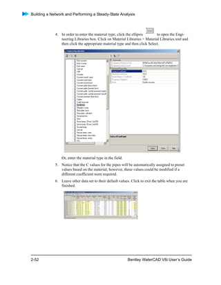 Water cad v8i user's guide | PDF