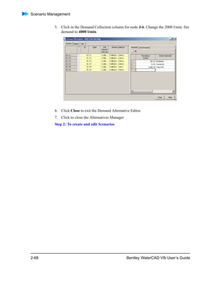 Water cad v8i user's guide | PDF