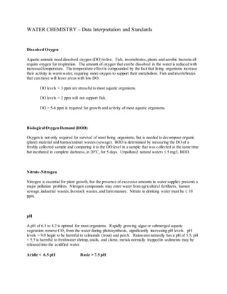 Water chemistry | DOCX