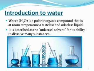 Water chemistry | PPTX
