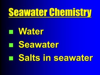 Water Chemistry.ppt