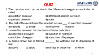 Water chemistry and corrosion | PDF
