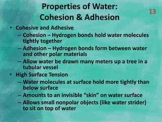 Water chemistry, quality of drinking water and irrigation water. | PPTX