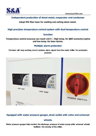 Water chiller machines cwfl 12000 for cooling 12000 w fiber lasers-cwfl-2000 | DOCX