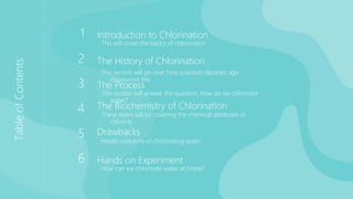 Water Chlorination | PPTX