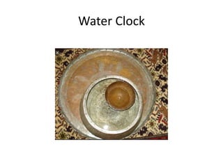 Sumerian Water Clock