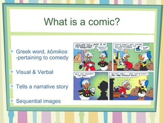Watercolor comic strip | PPT