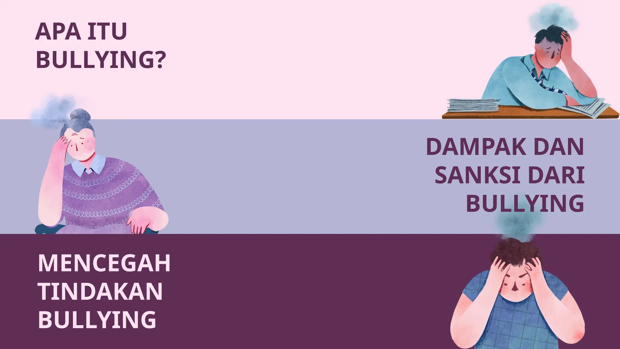 Watercolor Illustrated Anti-Bullying Campaign Stop the Hate! Presentation.pptx