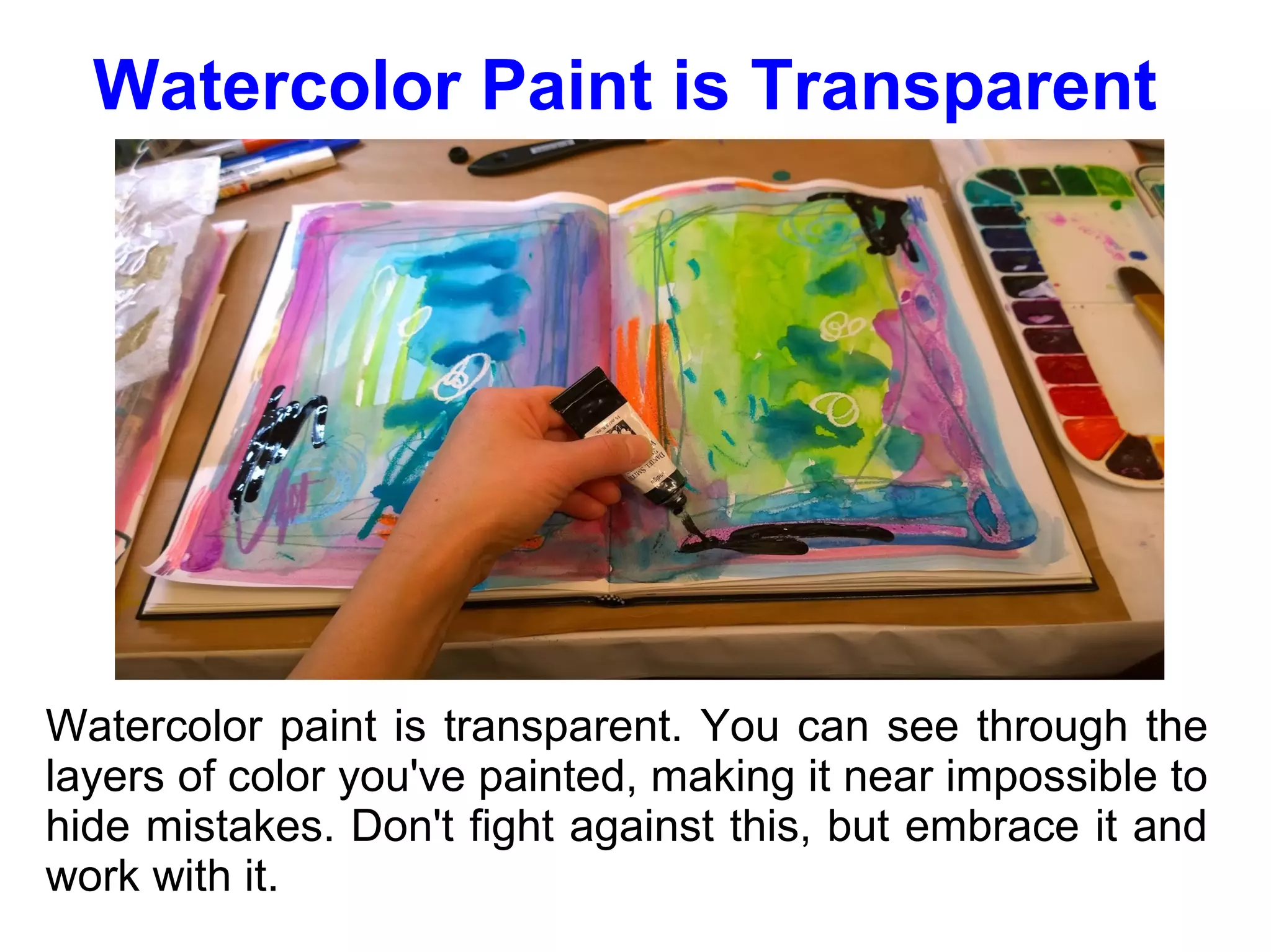 Watercolor painting tips for beginners | PPT