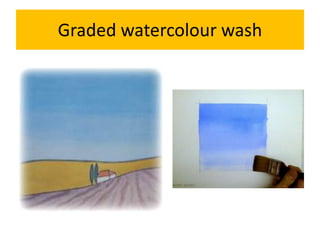 Watercolour painting | PPTX