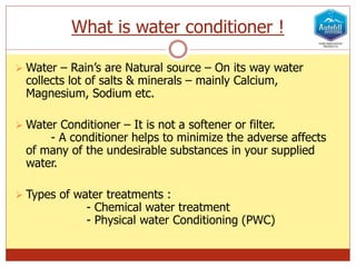 Water Conditioner | PPTX