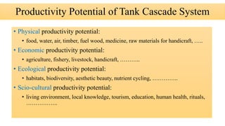 Sustainable Water Management in Cascade System: A model in Environmentally Sensitive Area | PDF